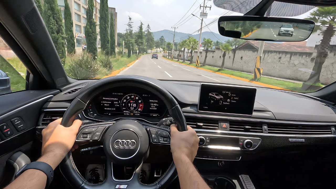 Audi S4 2018 / POV 4K Driving Test - YouTube