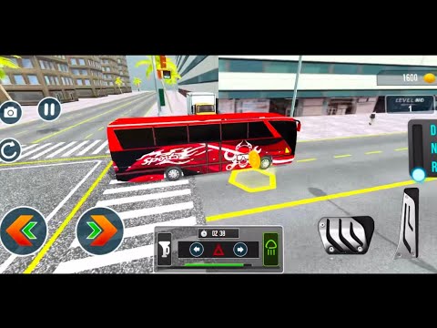 Wow Red Bus Game || Luxury Bus Simulator Game - YouTube