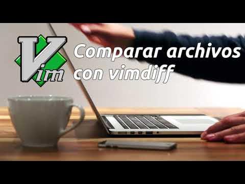 Usando vimdiff para comparar dos archivos - YouTube