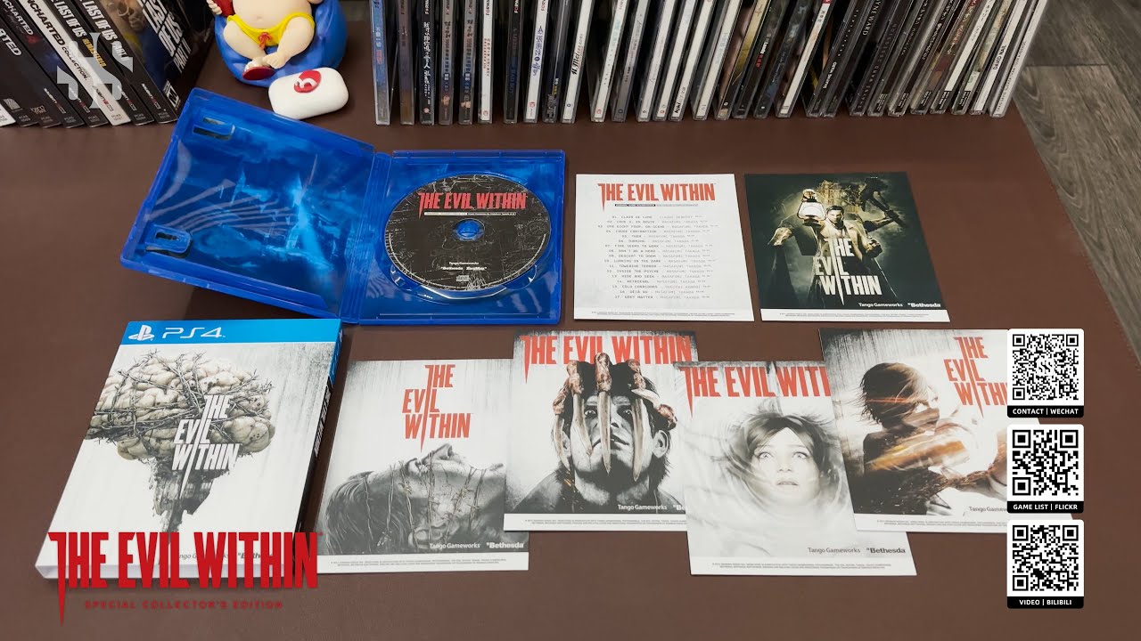 [UNBOXING] PS4 THE EVIL WITHIN (SPECIAL COLLECTOR'S EDITION for DIGITAL ...