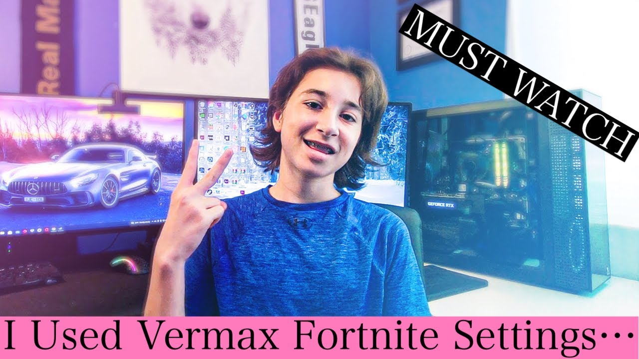 I Played Fortnite But On The Big Vermax Settings… (THIS HAPPENED) # ...