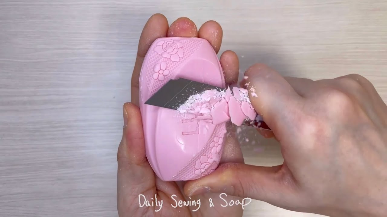 1 Hour soap ASMR.Dry soap cutting.ASMR soap.резка мыло.Satisfying ...