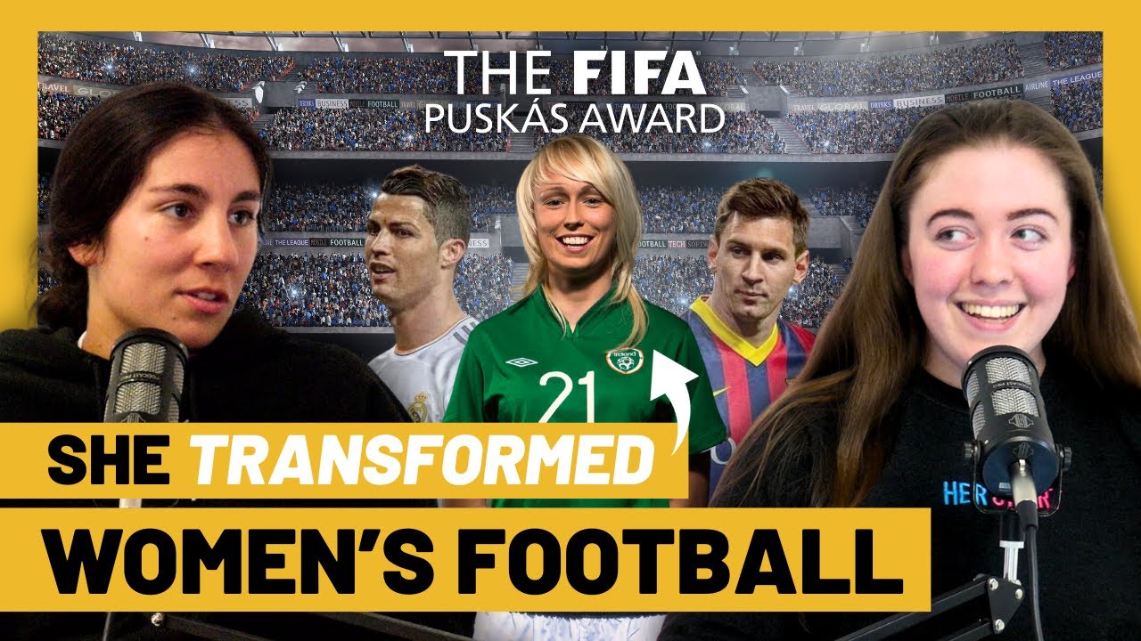 Stephanie Roche's Puskás WONDER GOAL that impressed Messi & Ronaldo ...