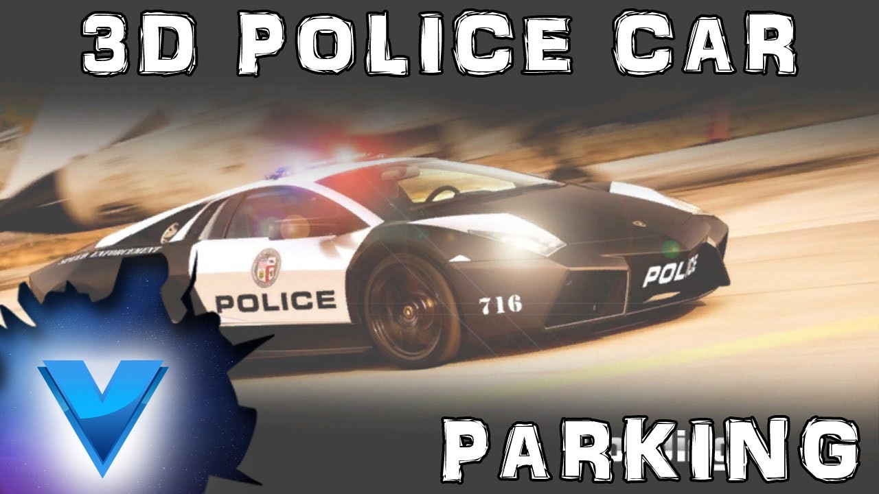 3D Police Car Parking by Vasco Games - YouTube