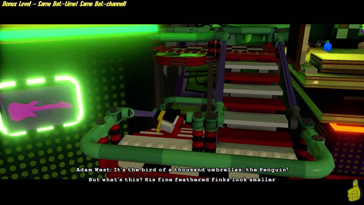 Lego Batman 3 Beyond Gotham: Bonus Level Same Bat-Time Same Bat-Channel ...