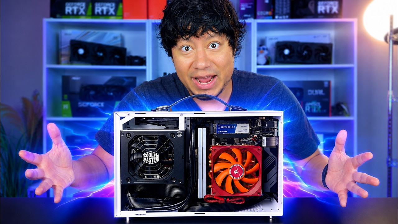 I Built a Custom Steam Machine Running SteamOS (Full Build & Game Tests ...