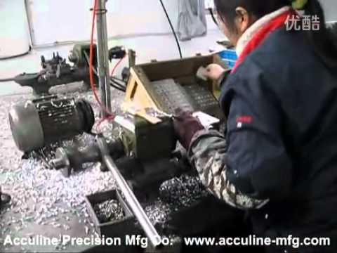 Unique mini lathe widely used in China factories - YouTube
