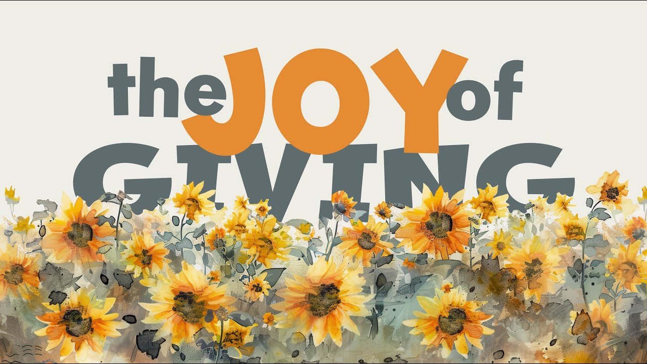 The JOY of GIVING - 07/14/2024 - YouTube