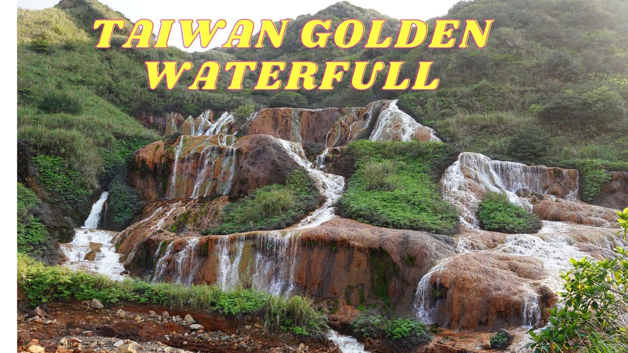 Golden Waterfall in Taiwan #ofw #taiwan - YouTube