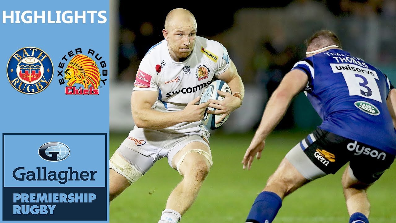 Bath Rugby v Exeter Chiefs | Chiefs Make It Six On The Spin | Gallagher ...