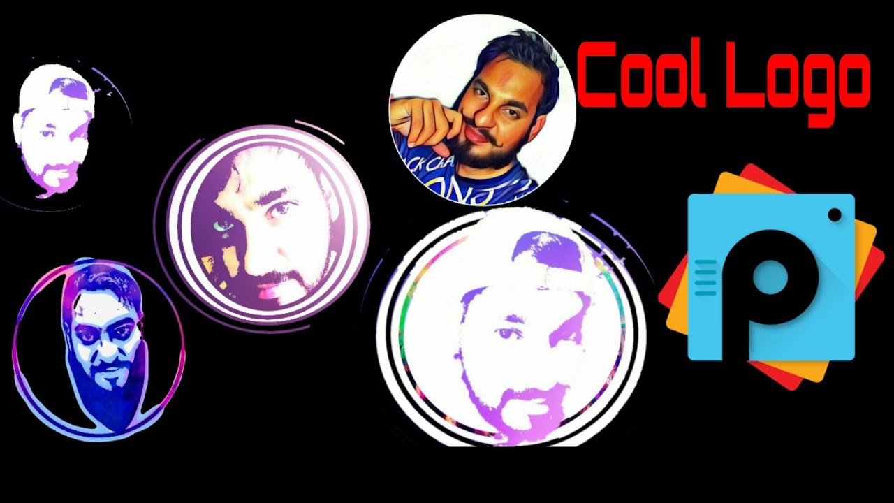 How to Convert Your Photo Into Cool Logo - PicsArt Editing /#4 - YouTube
