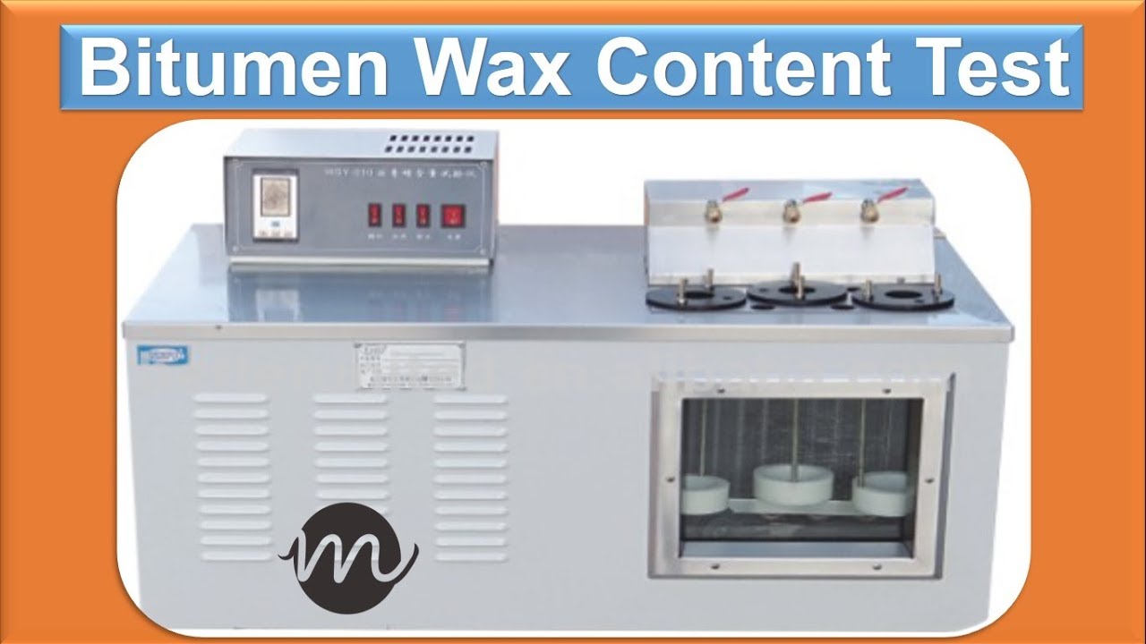 Bitumen Wax Content Test ||#MaawaWorld|| - YouTube