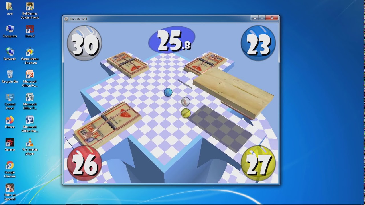 Hamsterball Gold - Party Games (Rodent Rumble) Intermediate Arena - YouTube