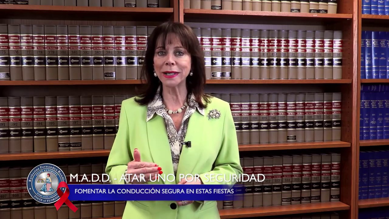 State Attorney Katherine Fernandez Rundle: Mothers Against Drunk ...