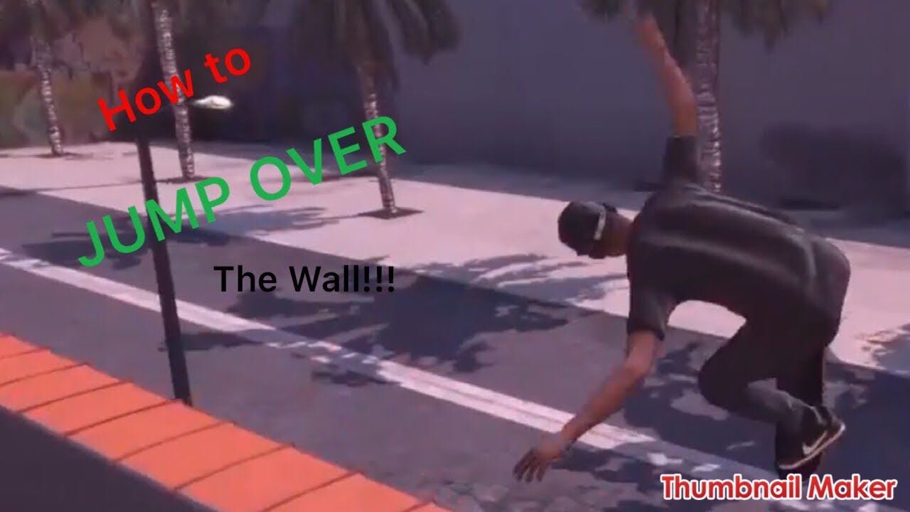 How to jump over the wall in Tony Hawk Pro Skater 5!!! - YouTube