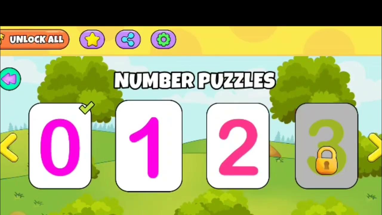 Number Counting game/Number puzzle game - YouTube