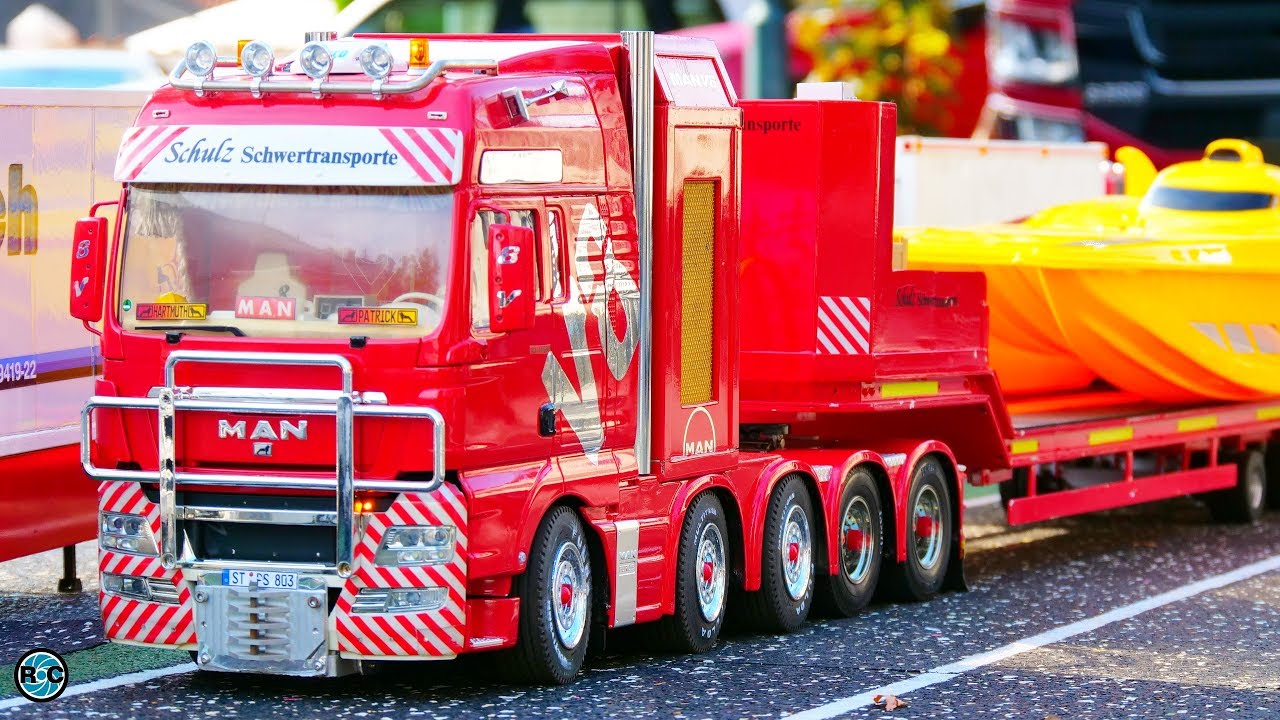 Heavy Haulage MAN RC Truck - RC Race Truck Transporter - Kenworth RC ...