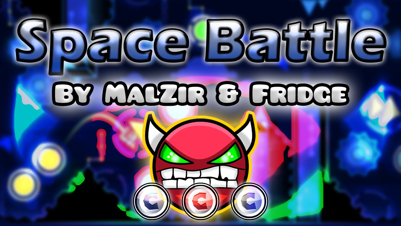 Geometry Dash [2.0] (Demon) - Space Battle by MalZir & Fridge ...