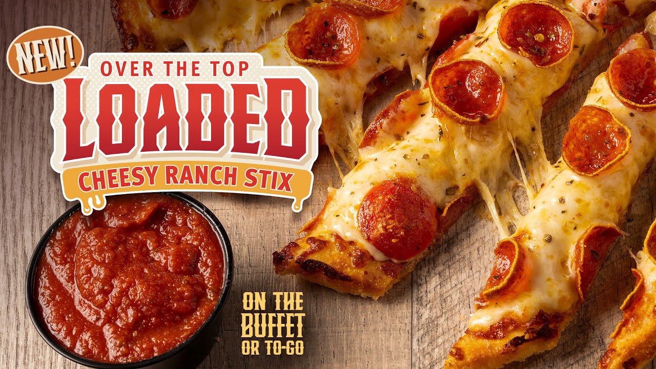 Pizza Ranch | Loaded Cheesy Ranch Stix - YouTube