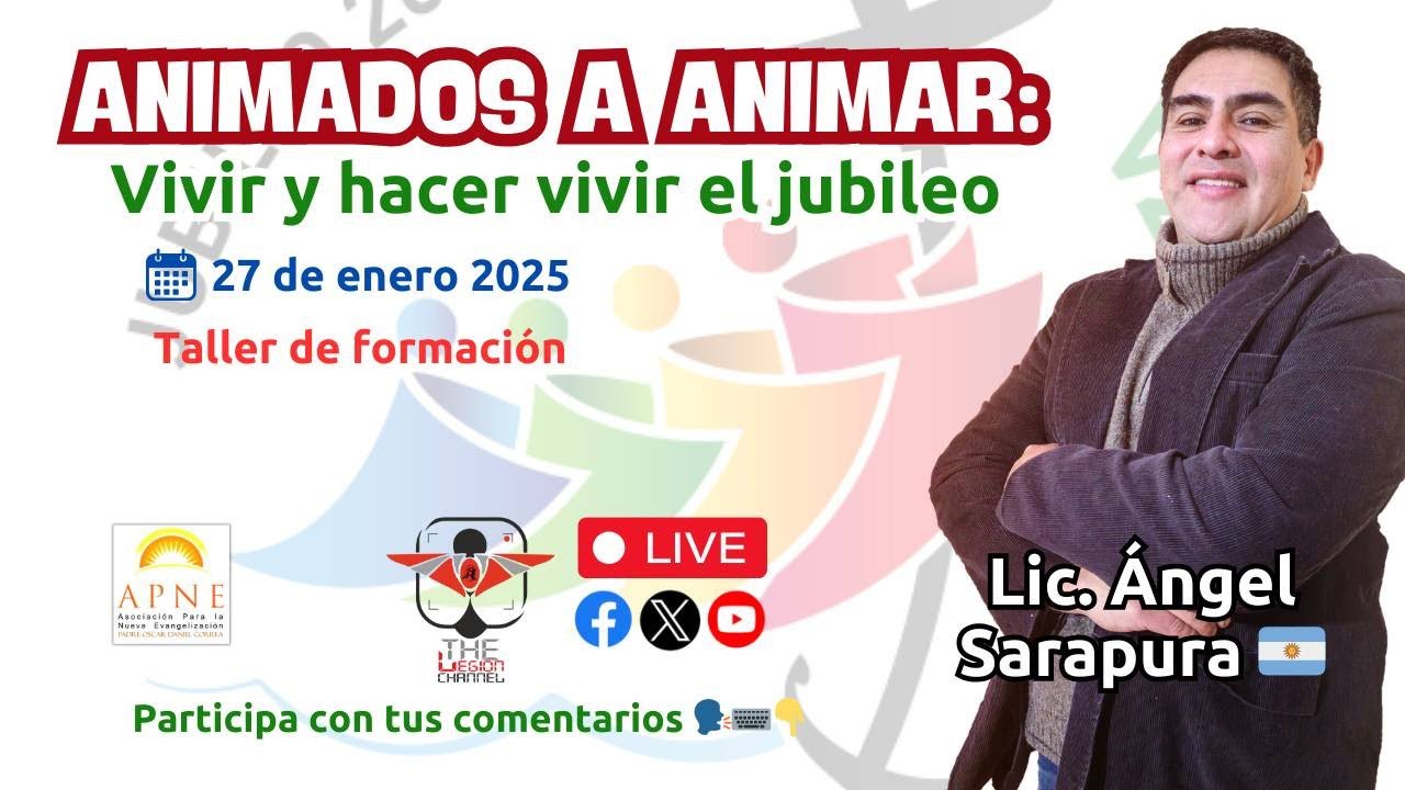 ANIMADOS A ANIMAR: Vivir y hacer vivir el jubileo. - YouTube