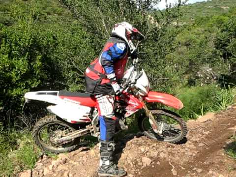 Honda CRE 50 2011 - mulattiera viscida - YouTube