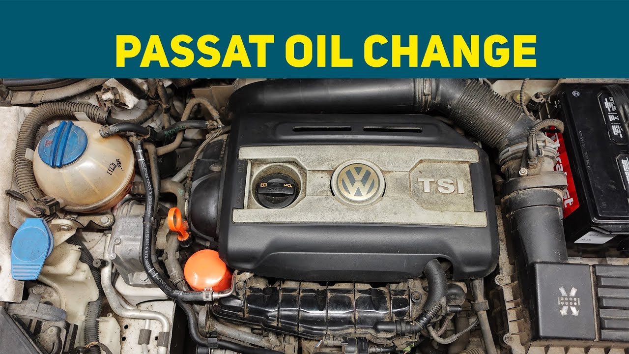 Passat Oil Change Step By Step - YouTube