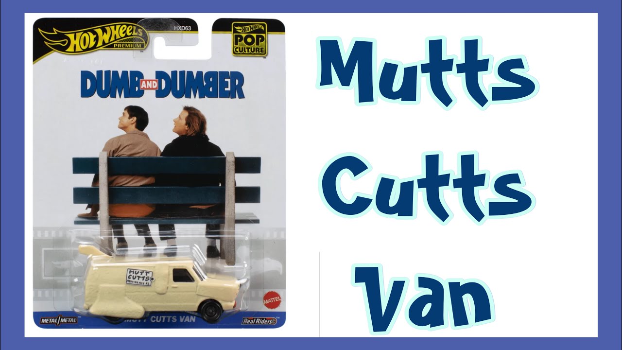 Hot Wheels 2024 Dumb and Dumber - Mutt Cutts Van Pop Culture Unboxing - YouTube