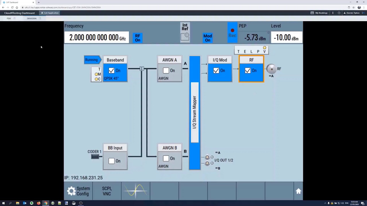 Automatic generation of remote scripts for a combination of R&S Signal ...