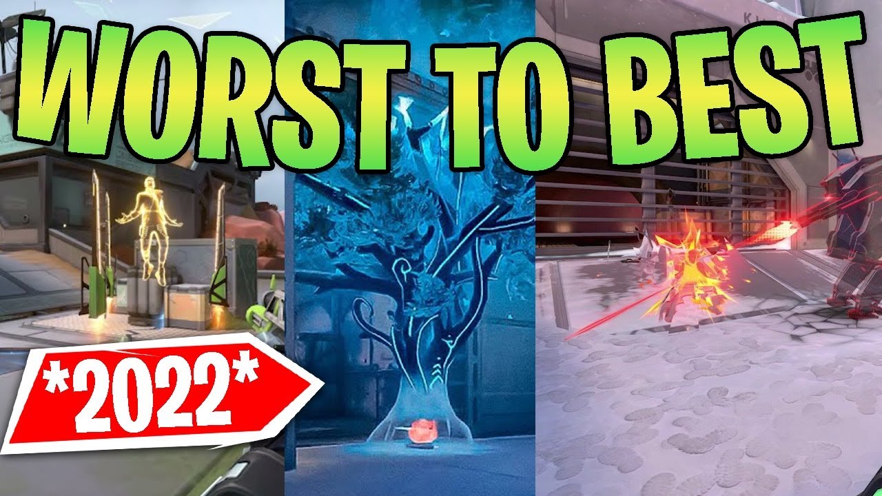 *NEW* Ranking Every FINISHER In VALORANT From Worst to Best - YouTube