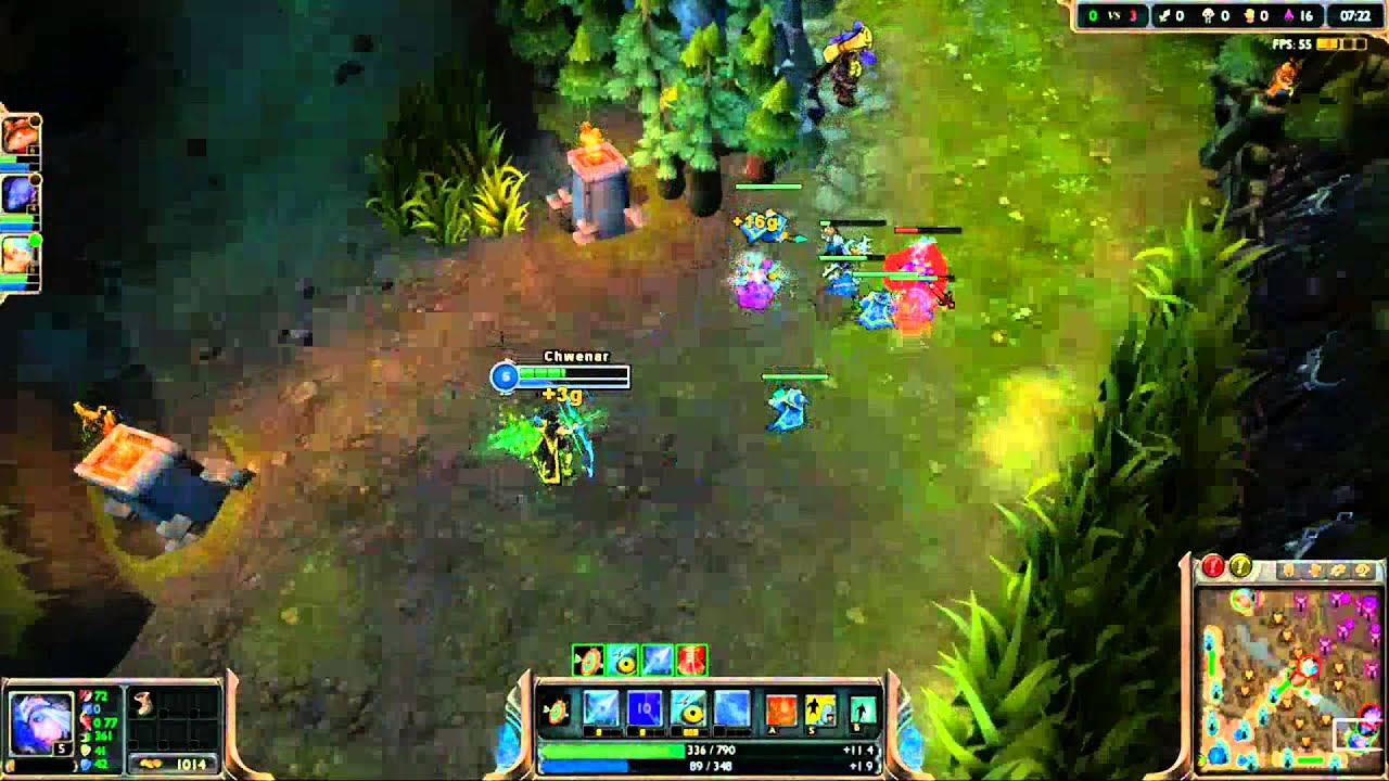 League of Legends Advanced Tutorials - General Lane Setup - YouTube