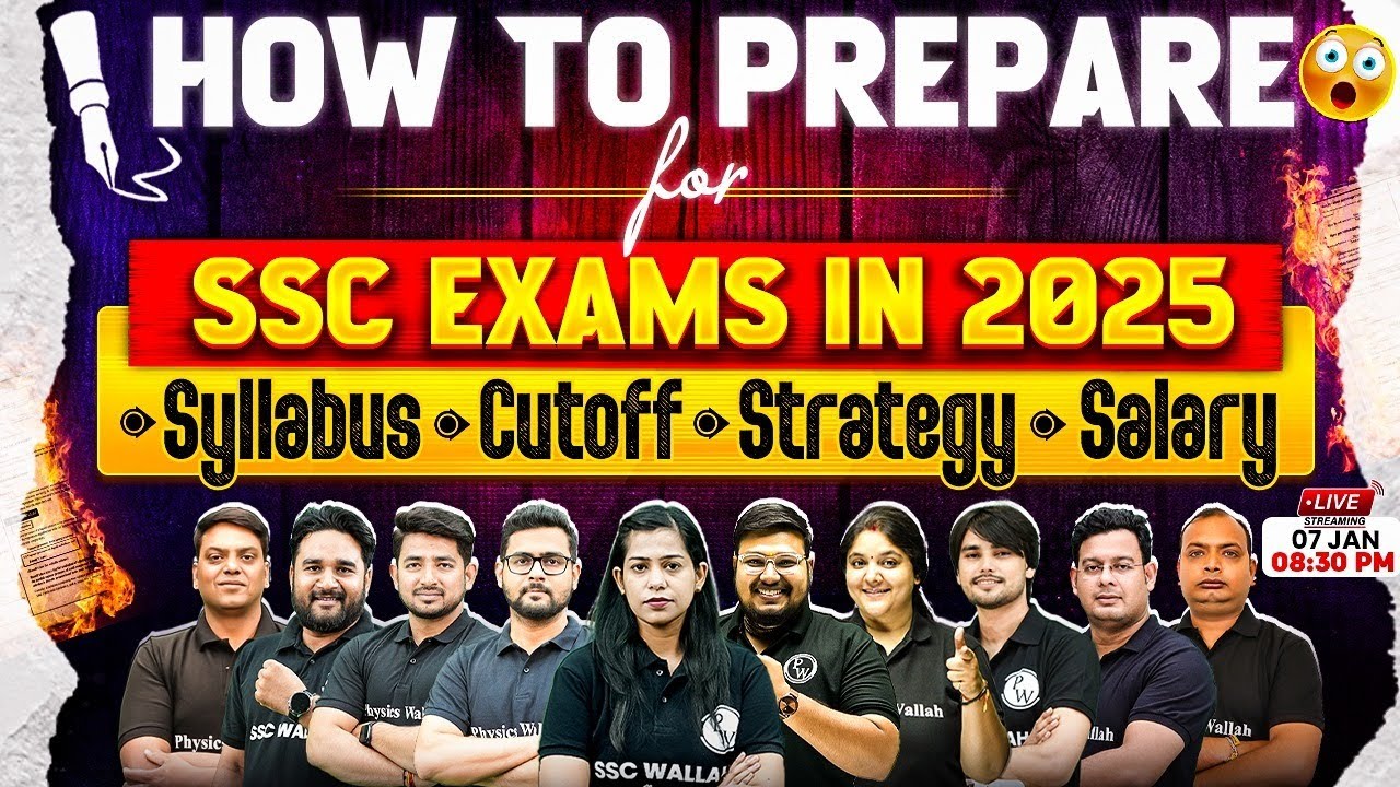 SSC 2025 | How to Prepare for SSC Exams 2025 | SSC Syllabus, Cutoff ...