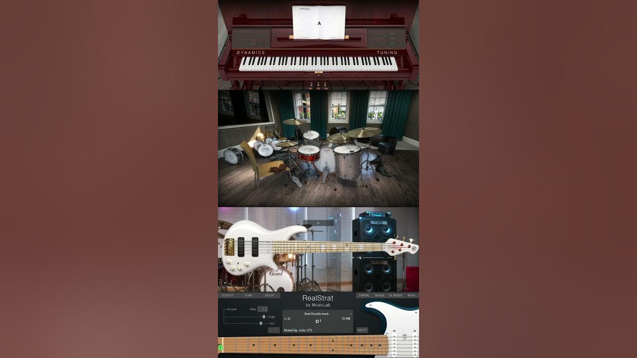 Creating a funk / jazz? track using all virtual instruments... - YouTube