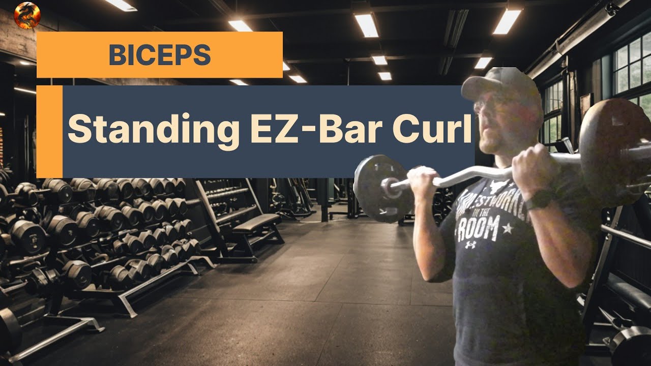 🔥 Biceps | Standing EZ-Bar Curl Execution - YouTube