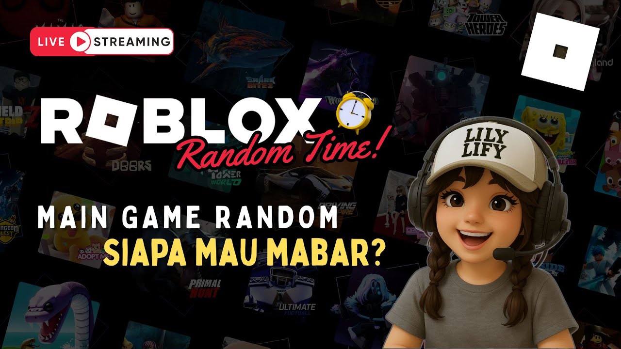 Mabar ROBLOX GAME RANDOM Sabtu Siang Nyok Bondel!! - YouTube
