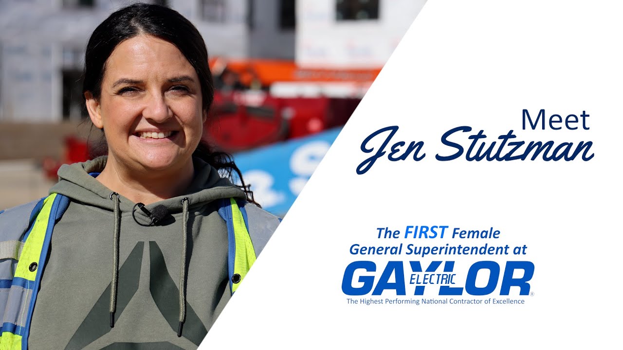 Women in Construction Week: Jen Stutzman profile - YouTube
