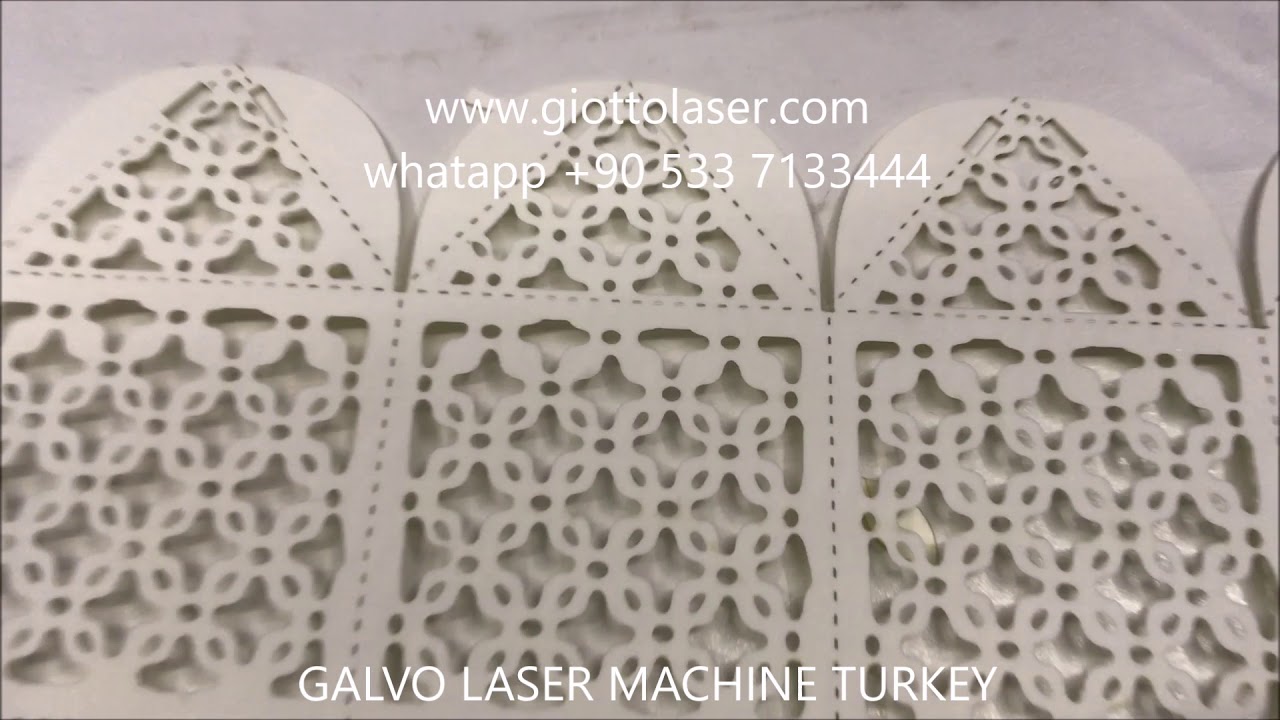 Galvo laser cutting - YouTube