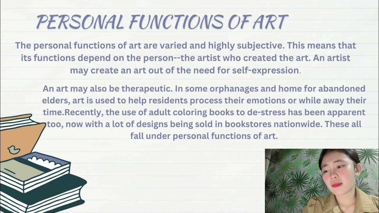 Lesson 3: Functions and Philosophical Perspectives on Art - Part2 - YouTube