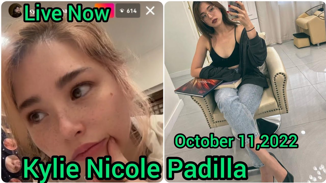 Kylie Nicole Padilla Live now Instagram Sobrang Ganda nya kahit walang ayos eh 😘😘 || October 11 ...