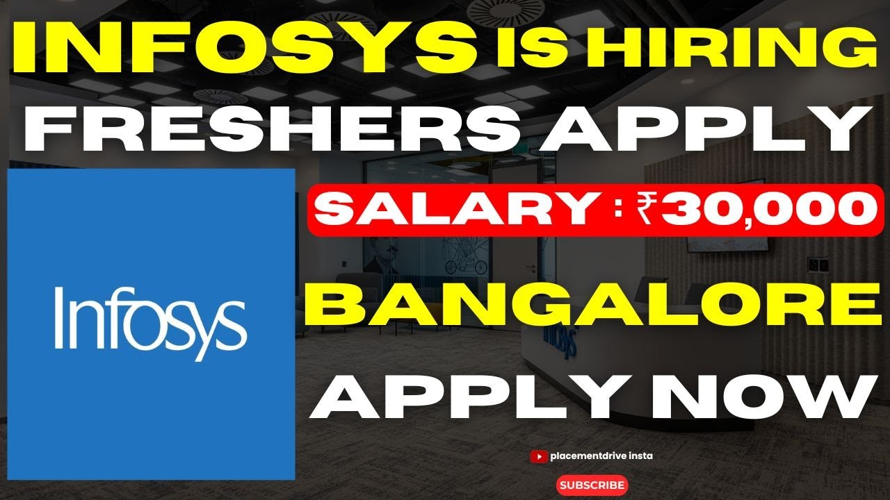 Infosys Hiring Freshers | Privacy Analyst Job 2025 – Apply Now! - YouTube
