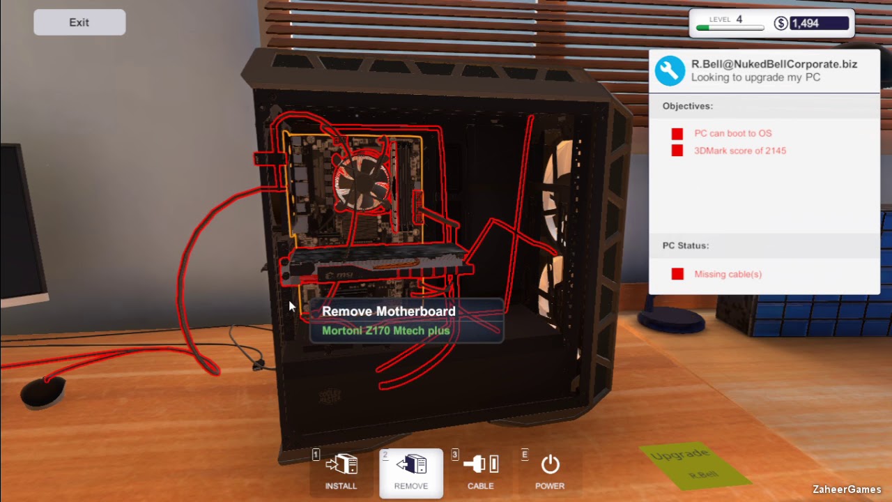 PC Building Simulator Gameplay - YouTube