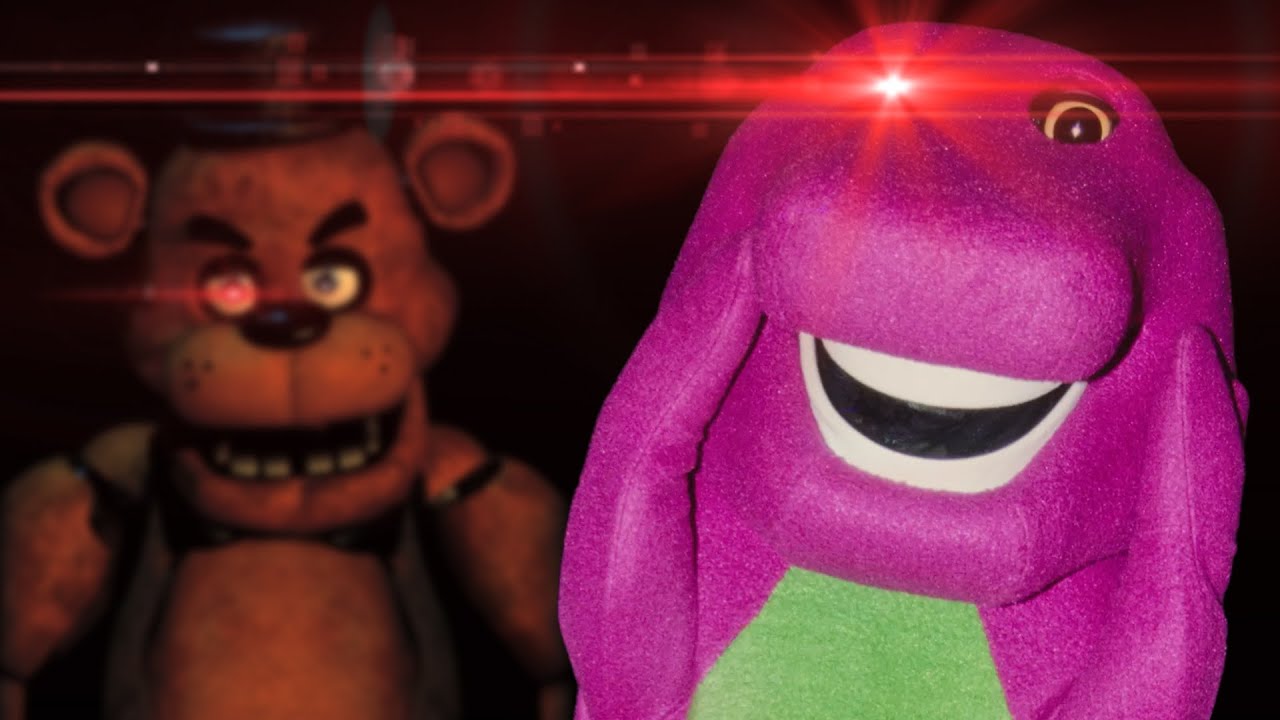 Barney but Freddy - YouTube