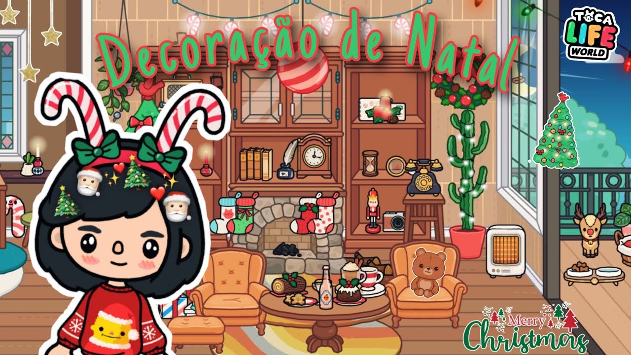 DECORAÇÃO DE NATAL (Toca Life World) 🎄 Christmas decoration - Toca Boca ...