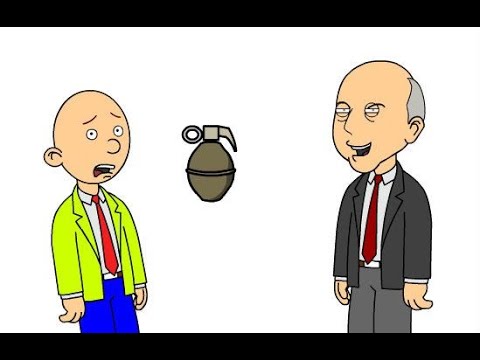 Adult Caillou's normal job - YouTube