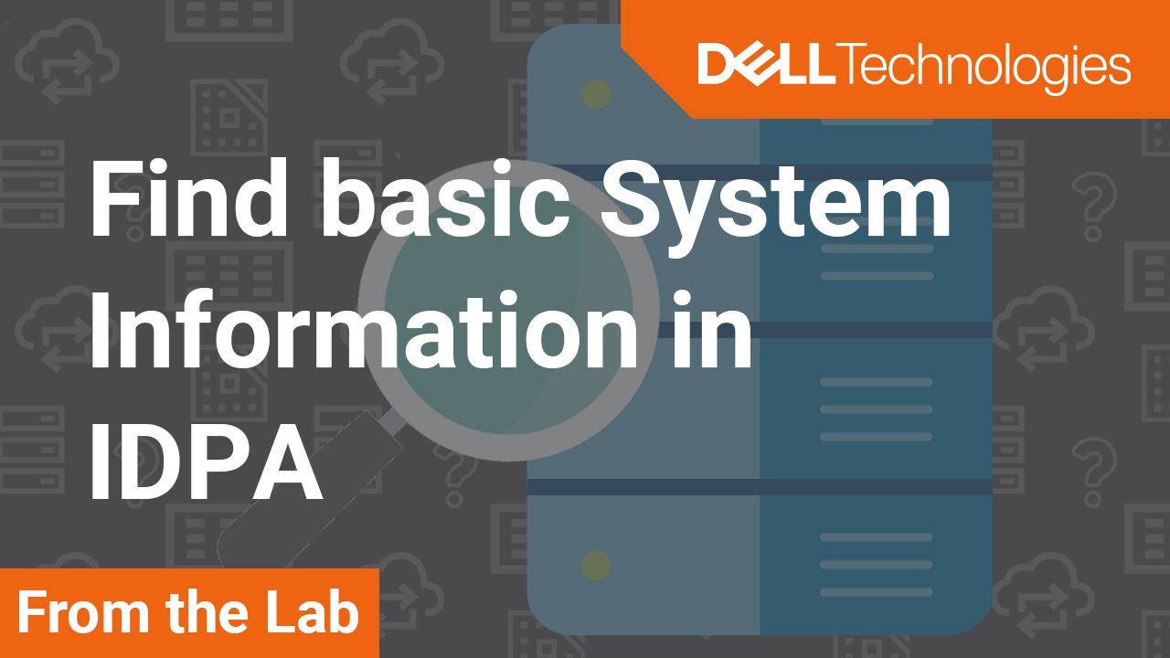 How to find basic system information, serial number, and service tag in ...