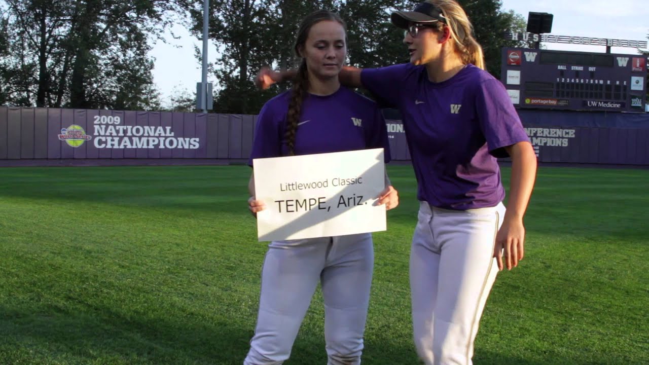 Washington Softball Outtakes - YouTube