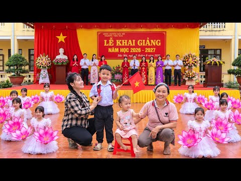 Entrée au CP au Vietnam | Le premier jour de Cu Bon dans une école primaire rurale