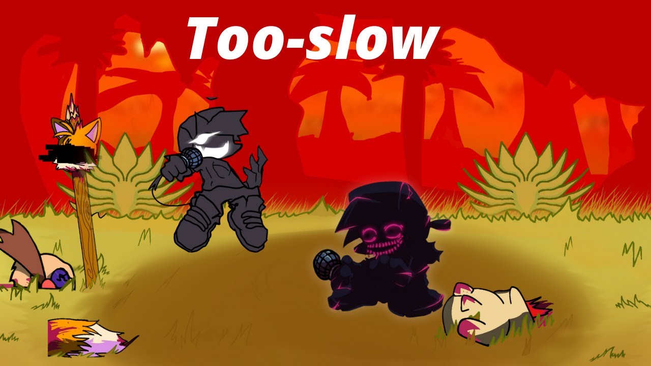 [FNF] Soul bf and corrupt bf sing too-slow (Playable) thanks so much ...