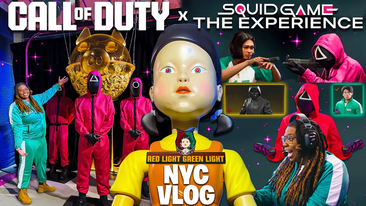 I Played Squid Game IRL at The Experience in New York City🤯 - YouTube