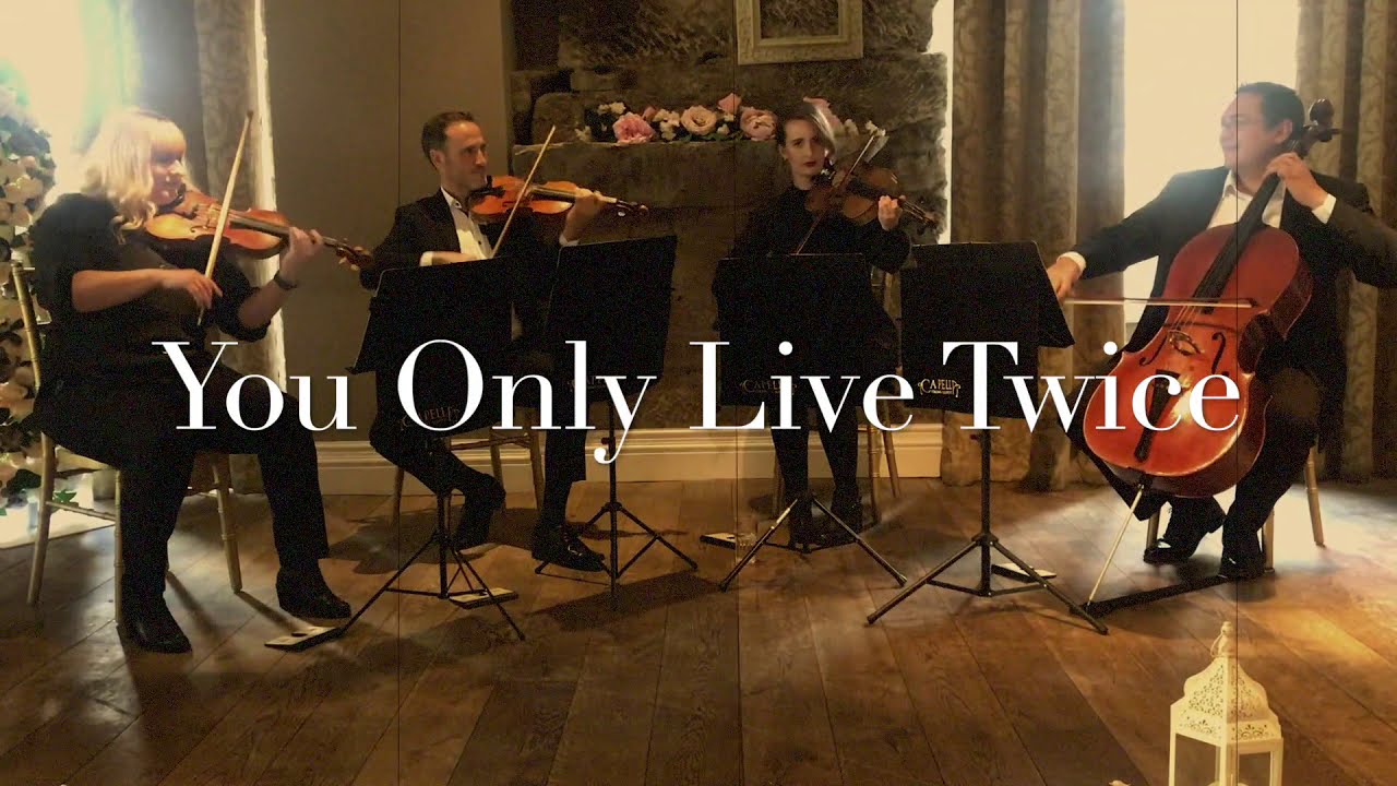 James Bond String Quartet Glasgow. You Only Live Twice cover - YouTube