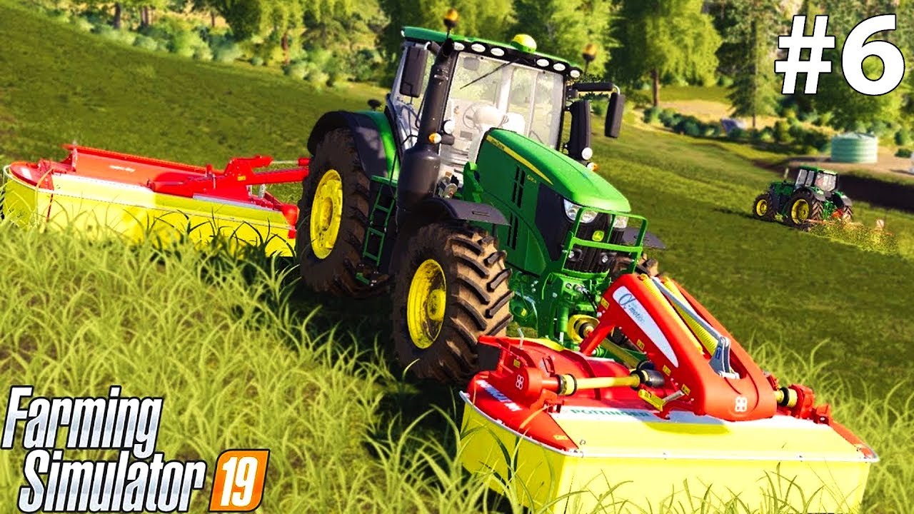 GRAS IN JE NEUS !! 🤧 | Farming Simulator 19 Let's Play #6 - YouTube